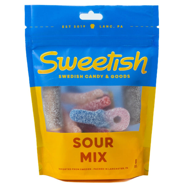 Sweetish Signature Sour Mix 1/2lb Bag (12 Pack) – Sweetish Wholesale